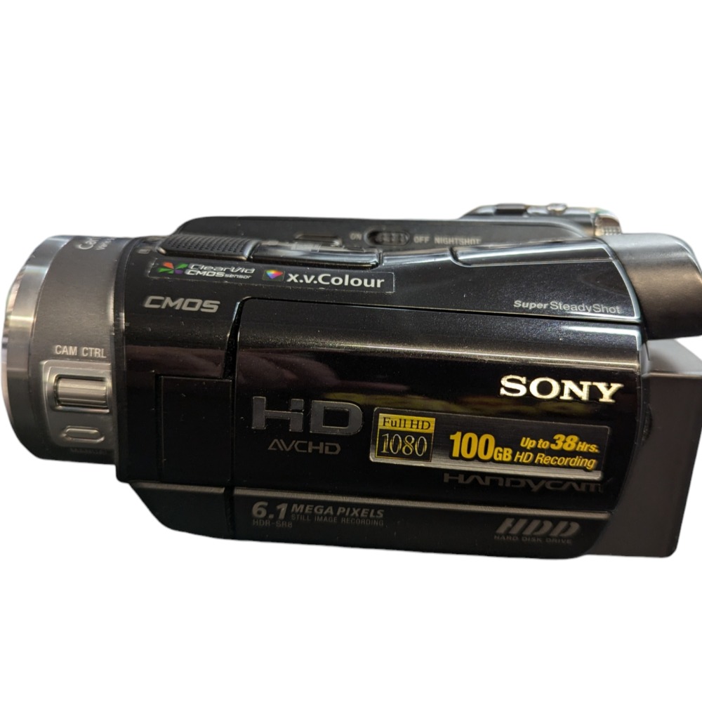 Sony Handycam HD AVCHD 1080p 6.1 Megapixels HDR-SR8E - Own4Less